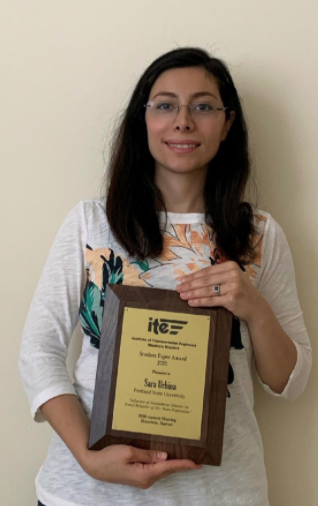 Chris Monsere and Sara Urbina of Portland State University Win ITE ... Chris Monsere and Sara Urbina of Portland State University Win ITE ...